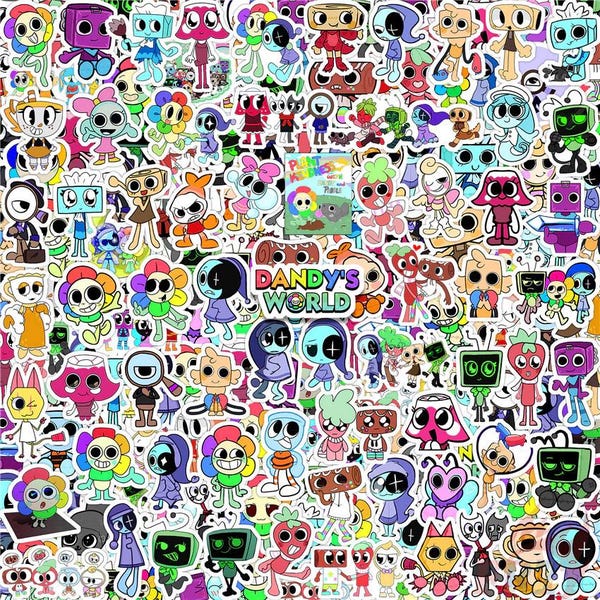 Dandy World Stickers - Etsy