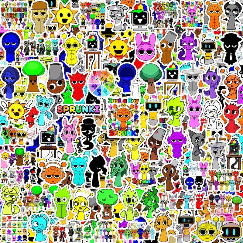 Sprunki Sticker - Etsy