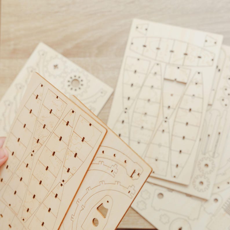 DIY Wooden Lever-action Rifle Kit Safe & Engaging Build - Etsy