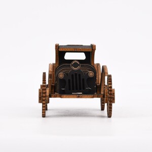 Vintage Car 3D Wooden Model Kit - Easy DIY Gift - Etsy