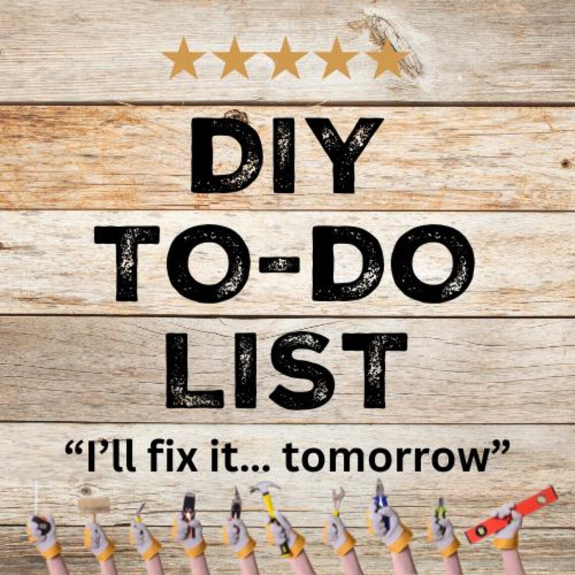 DIY To-do List / DIY Project Planner / Printable / Project Tracker ...