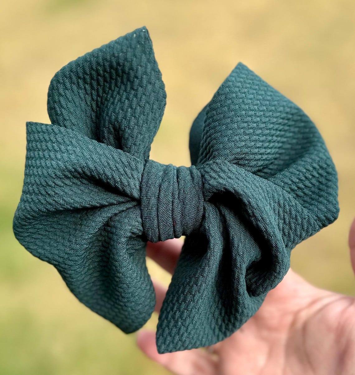 Texas Messy Bow With Clip - Etsy
