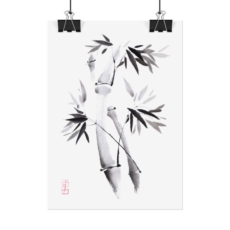Bamboo Rolled Posters - Etsy