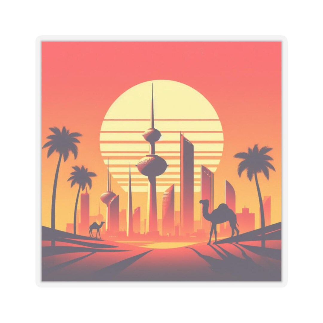 Desert Towers Kiss-cut Stickers Southwestern Vibes Cactus Succulent ...
