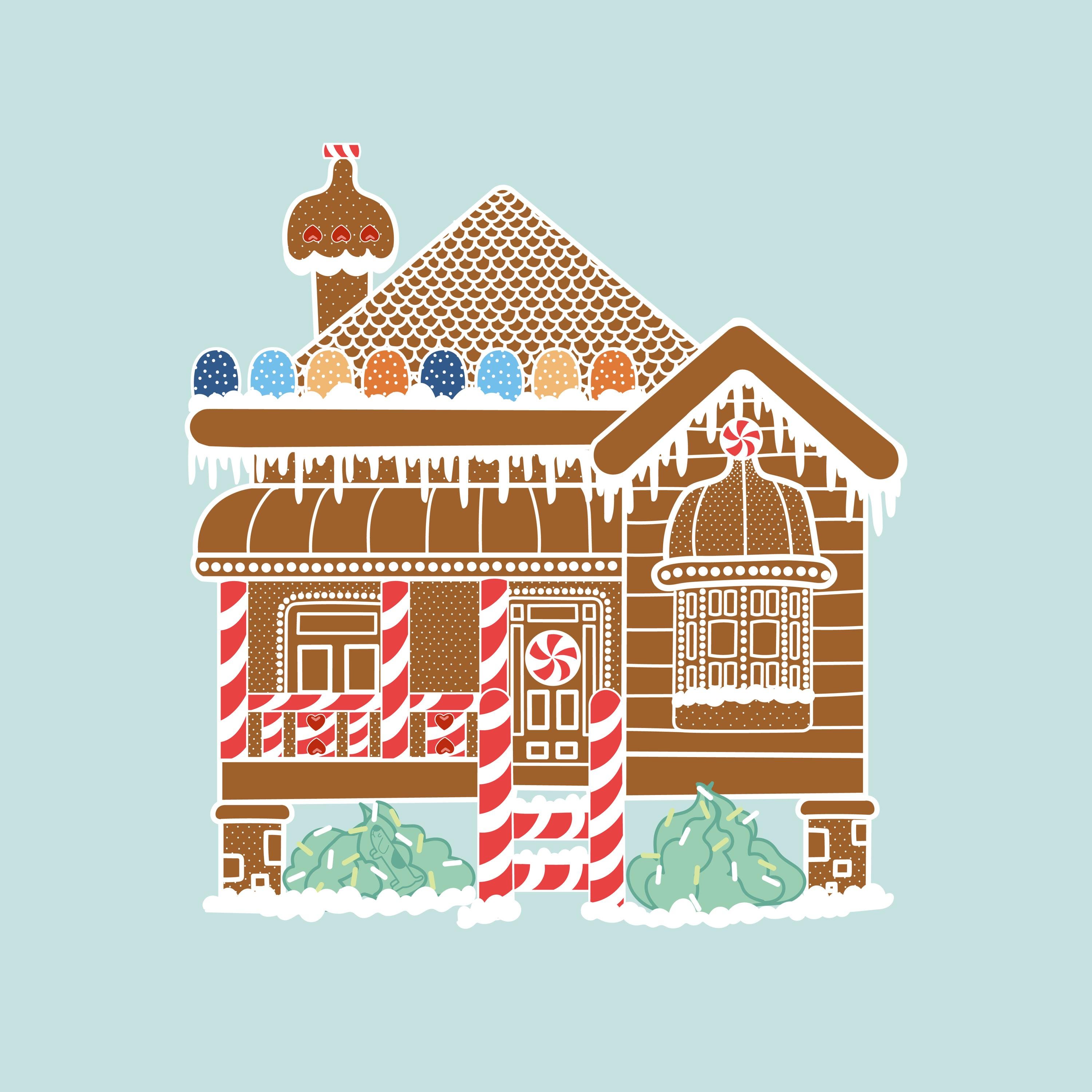 Gingerbread House - Bluey - Digital Download - Etsy