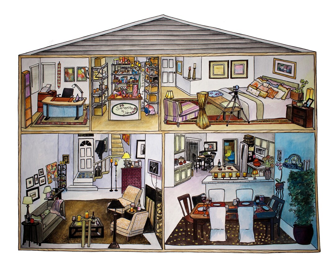 That One Night 8x10 Watercolor Print - Etsy