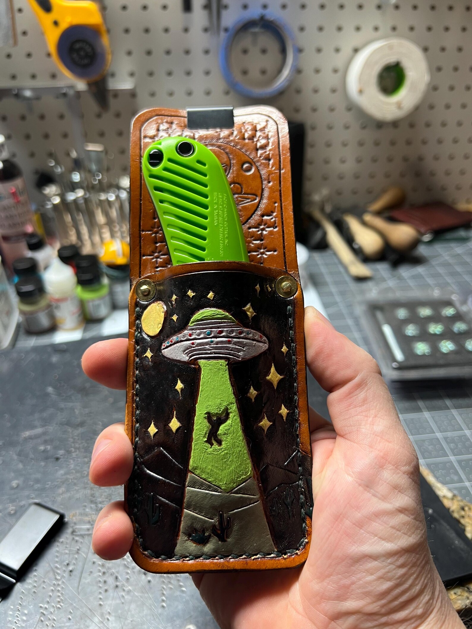 Custom Box Cutter Sheath - Etsy