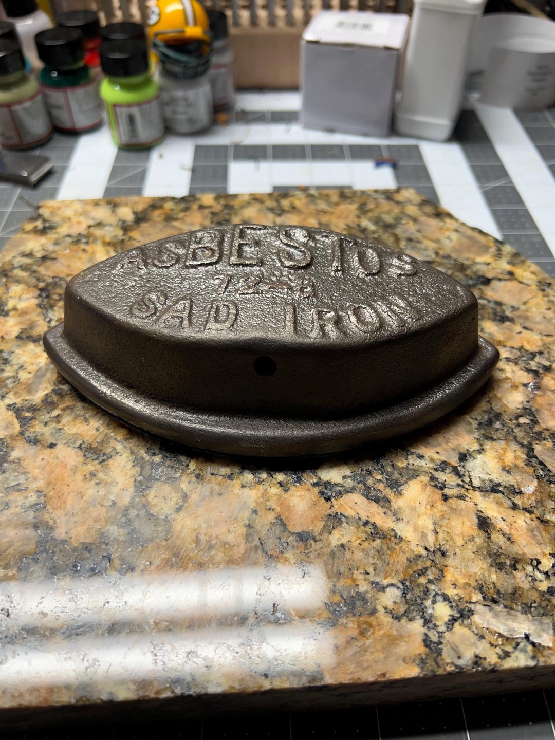 Sad Iron Leather Craft Weight - Etsy