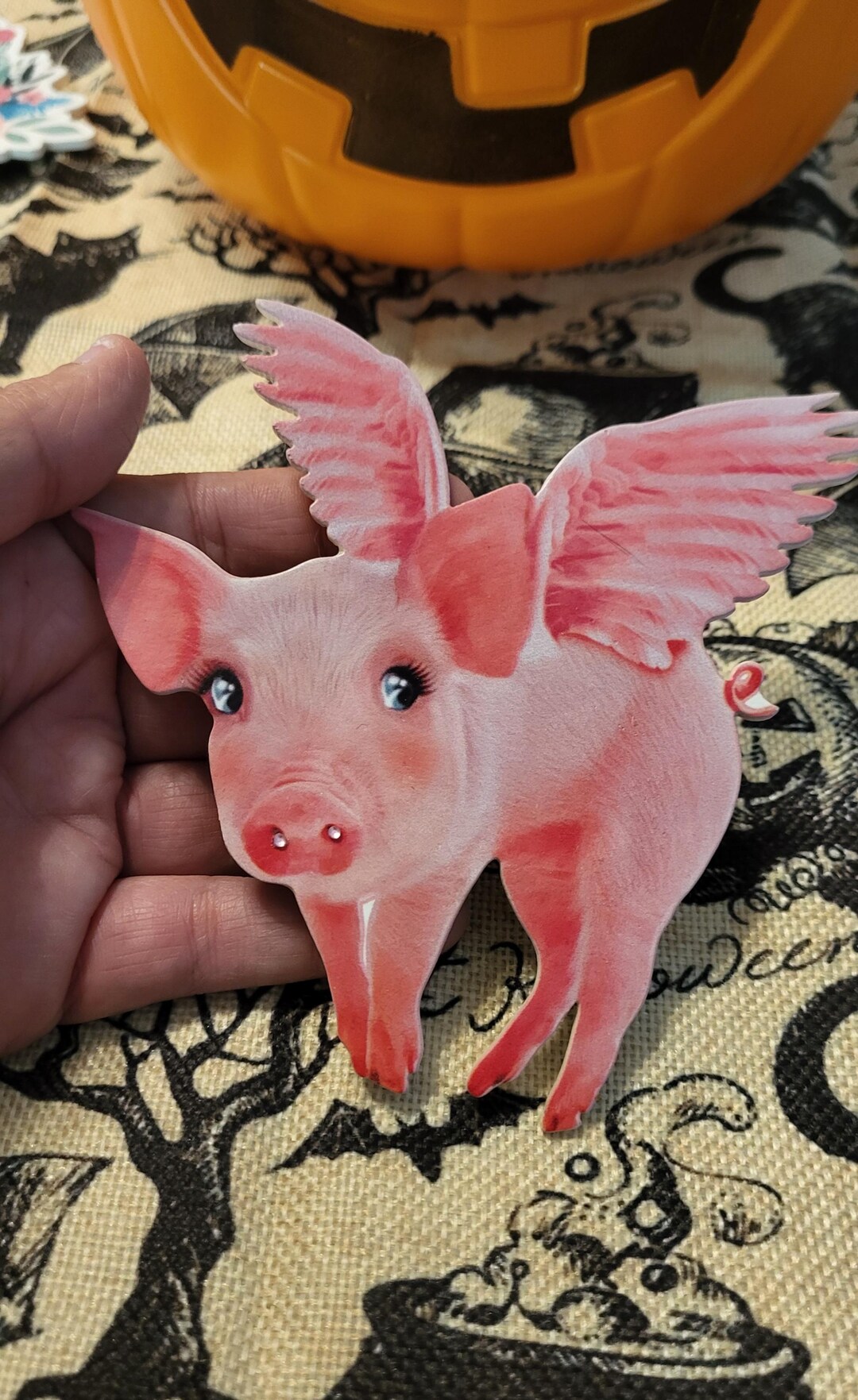 Pig Magnet Flying Pigs - Etsy