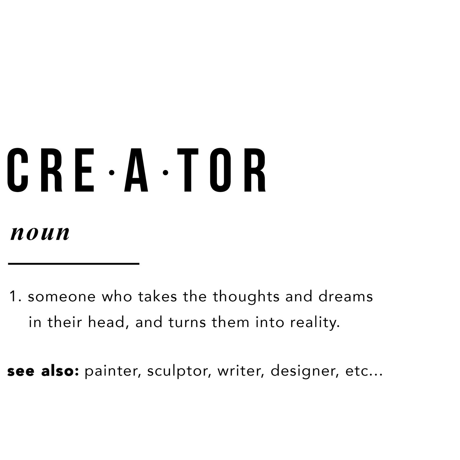 The Creator Definition Coffee Mug - Etsy