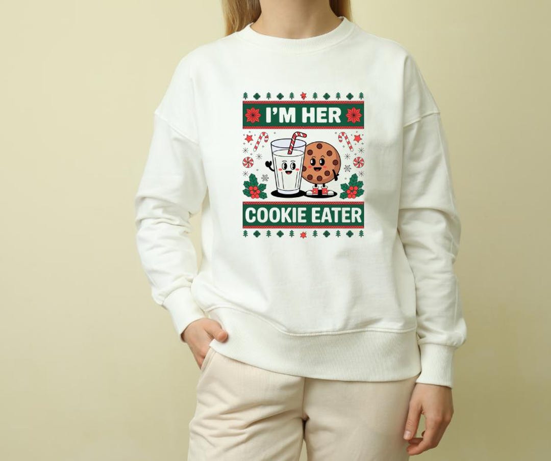 I'm His Milk Drinker Matching Couple Png, I'm Her Cookie Eater Png ...