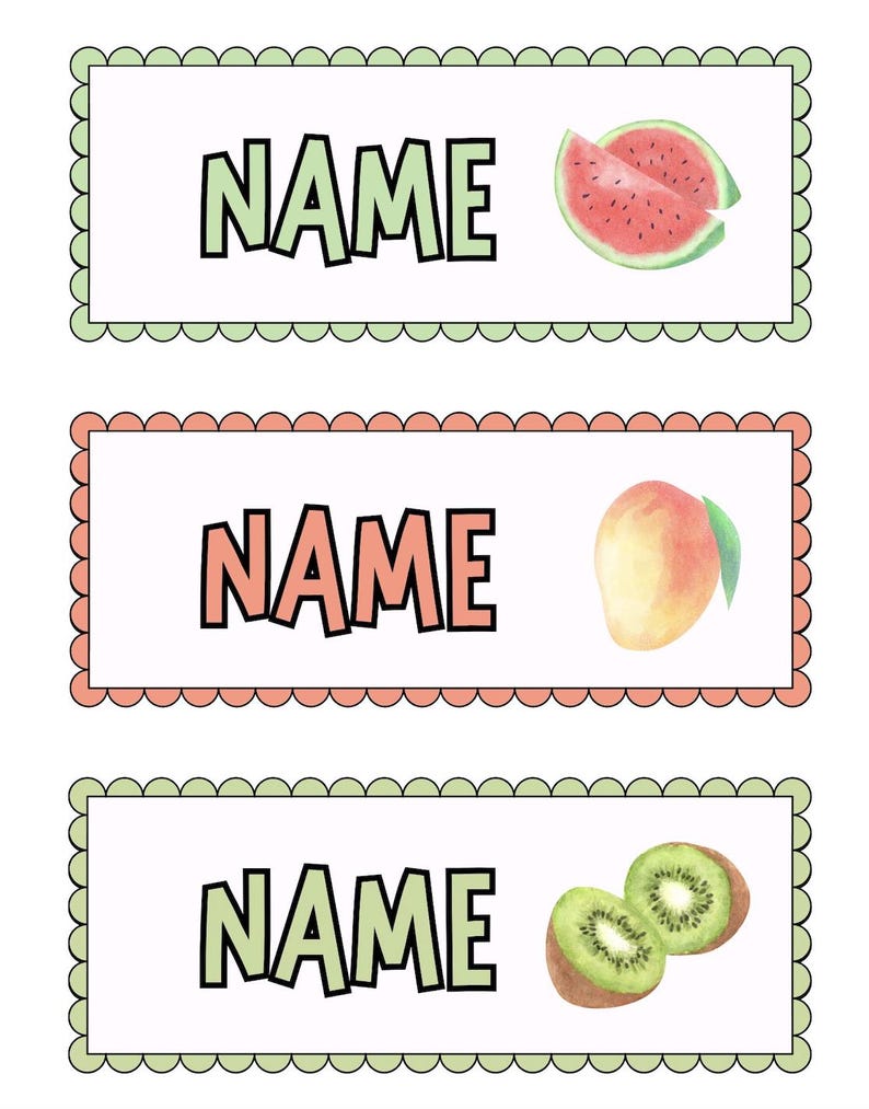 Classroom Desk Label Classroom Decor - Etsy