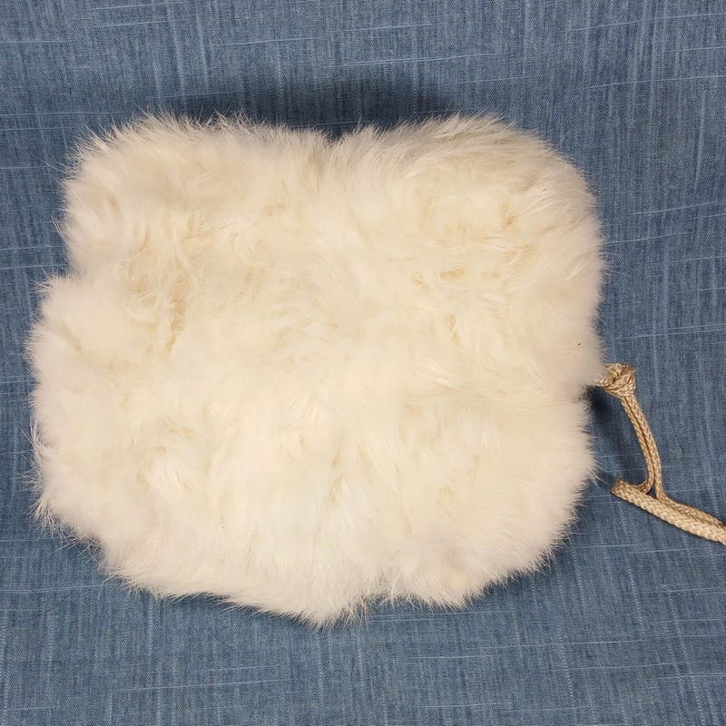 Vintage Rabbit Fur Purse - Etsy