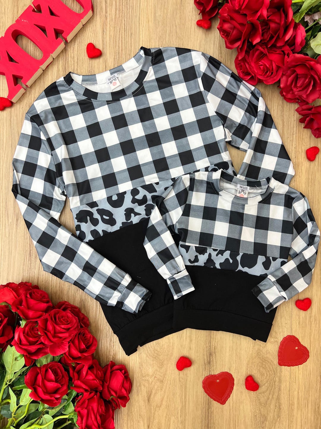 Mommy and Me Stand Out Plaid Top | Girls Tops |woman Tops|matching ...