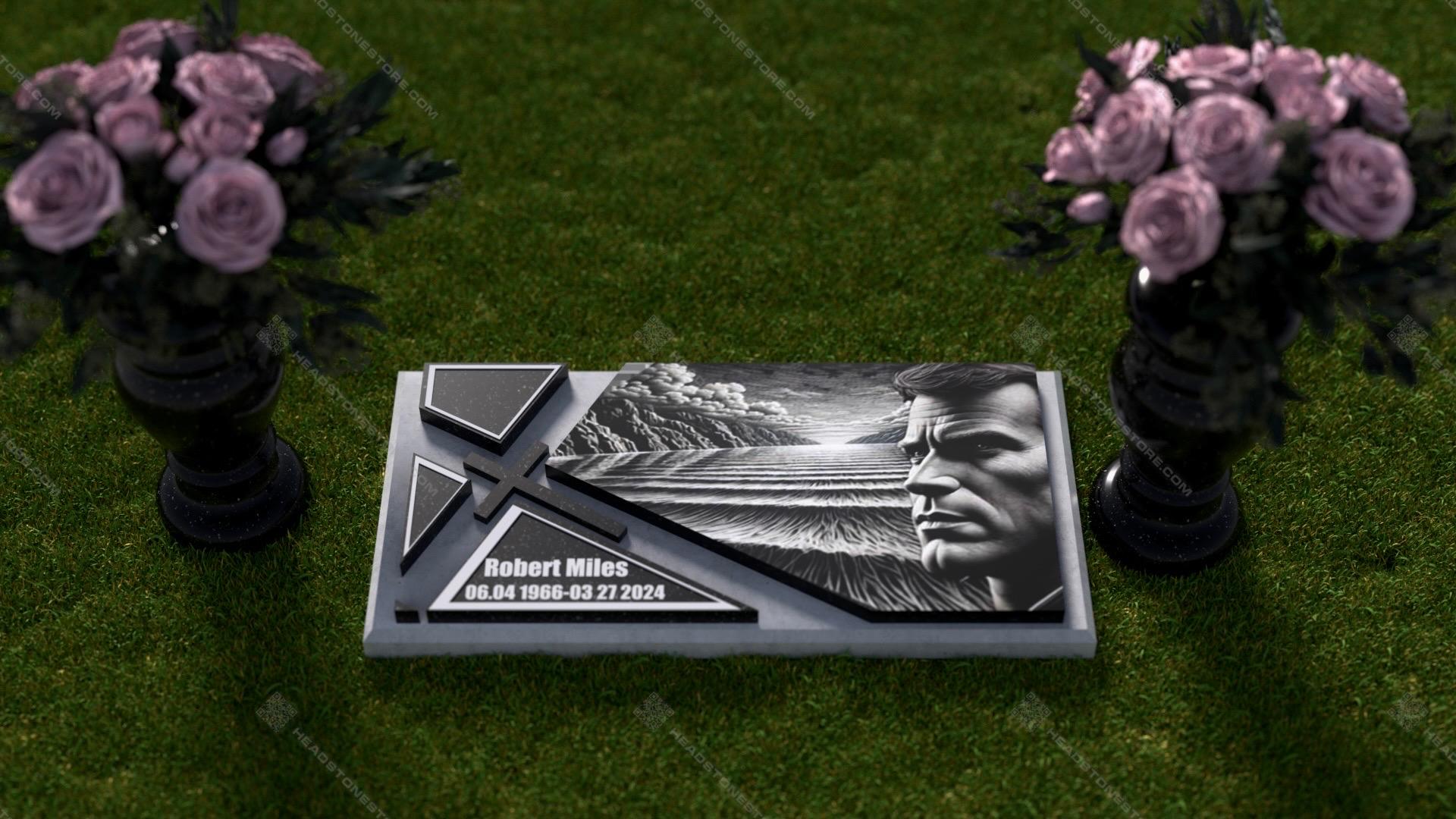 Designer Headstone, Markers, Monument, Tombstone - Etsy