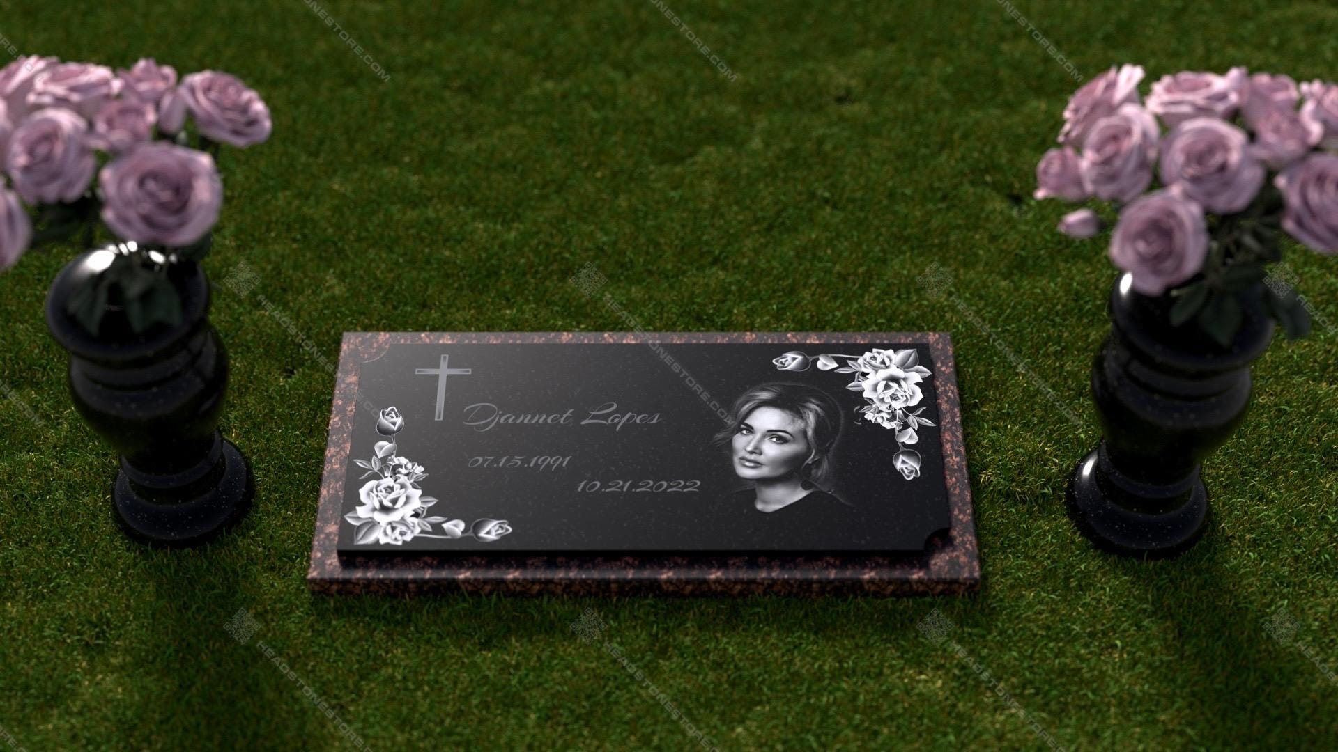 Designer Headstone, Markers, Monument, Tombstone - Etsy