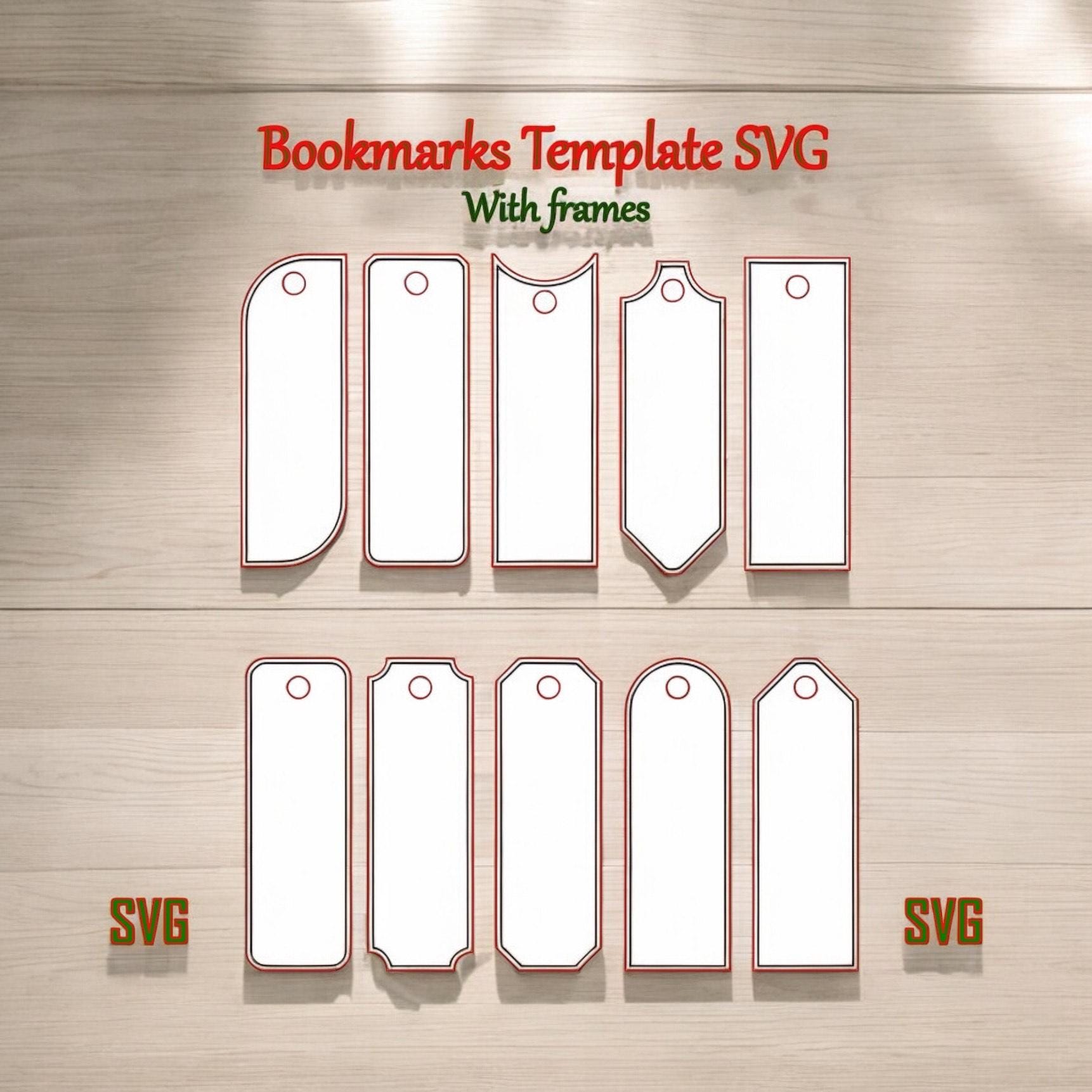 Bookmark SVG, Bookmark Template Svg, Bookmark Label Tags, Bookmark ...