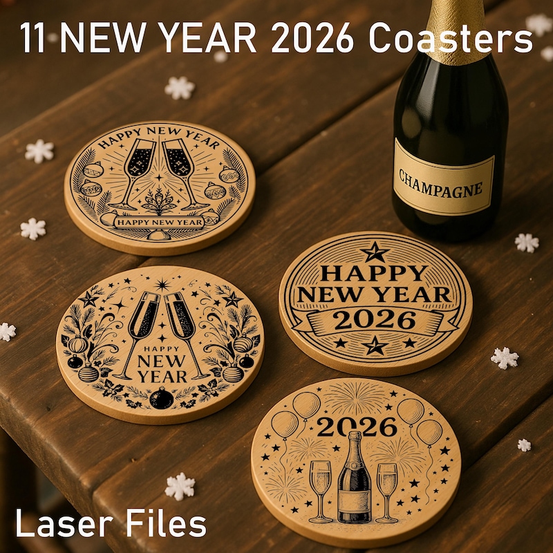 New Years Drink Idea - Etsy