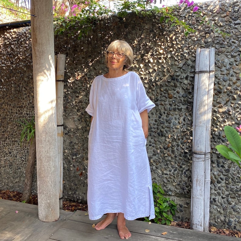 Side Split Dress - PDF Sewing Pattern Size XS-3XL - Etsy