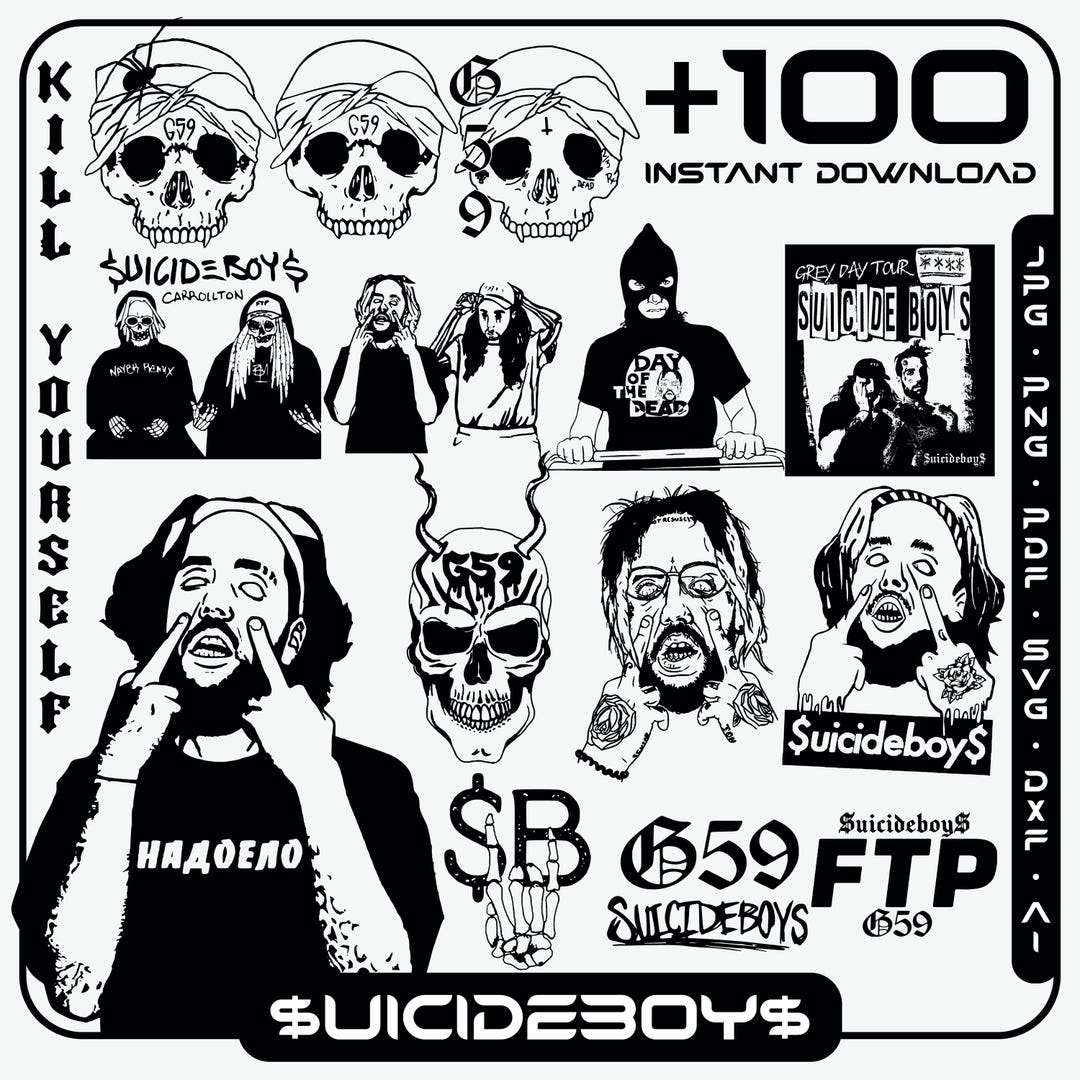 Suicideboys Svg Pack, - Etsy