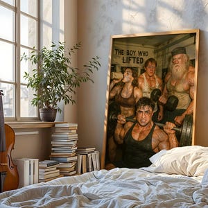 Harry Potter Gym Poster | the Boy Who Lifted, Wall Art, Funny Fitness ...