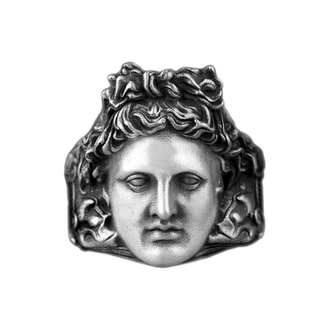 Solid Silver Apollo Ring, Ancient Greek Mythology, god of archery ...