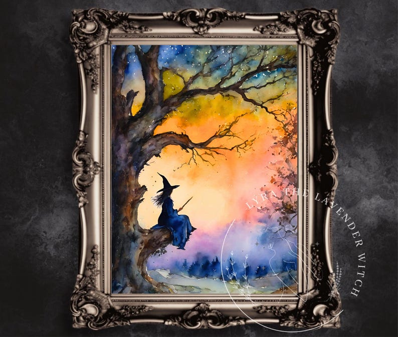 8x10" the Wishing Tree | Official Witch Art Print by Lyra O'brien ...