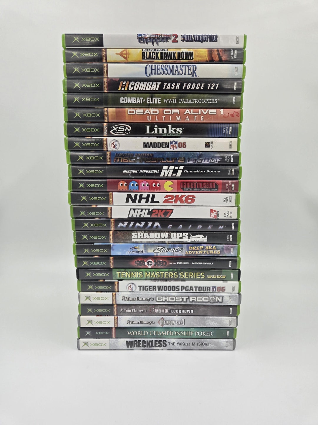 XBOX Original Authentic Games - Etsy