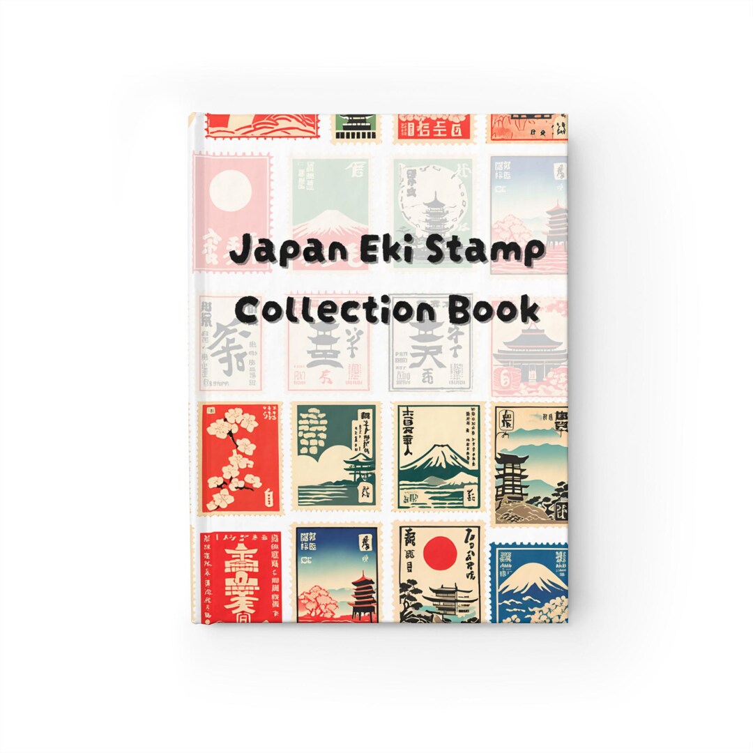 Eki Stamp Japan Travel Journal, Japan Travel Book, Kyoto Travel Journal ...