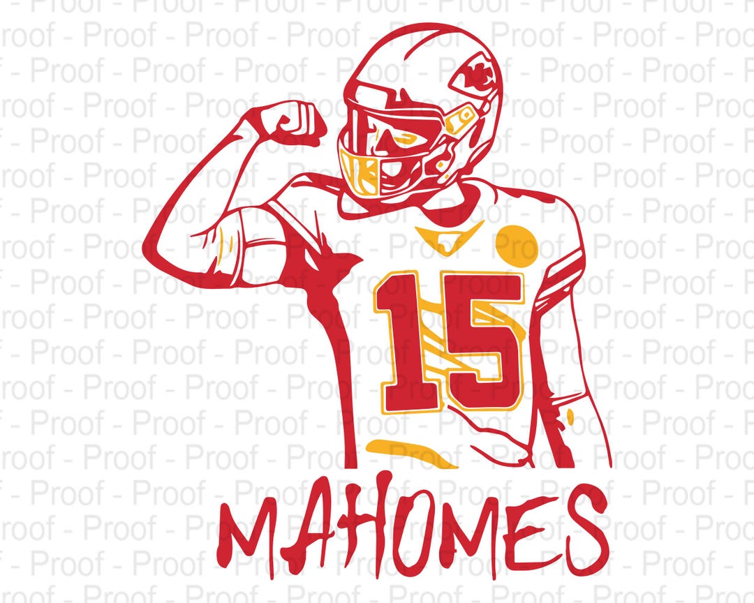 Mahomes 15 Jersey Design SVG Png, Cricut Cutting Files, Sublimation ...
