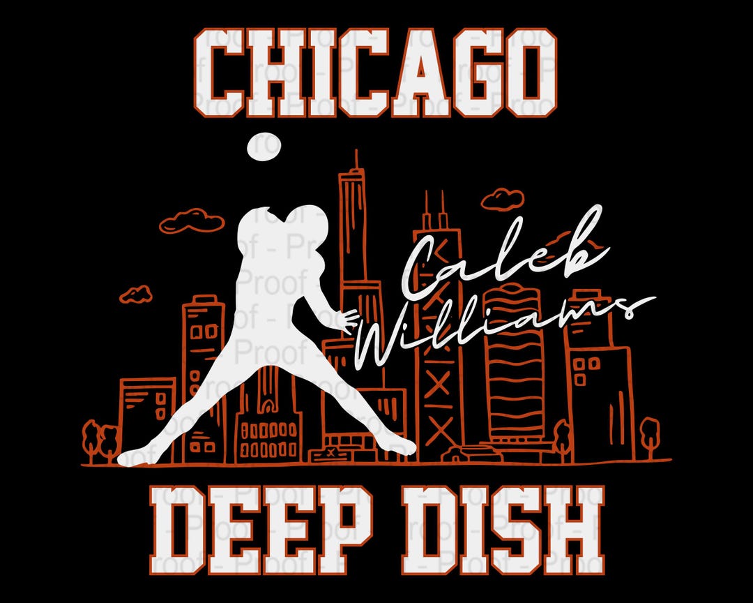 Caleb Williams Svg, Caleb Williams Png, Caleb Williams Dxf, Caleb ...