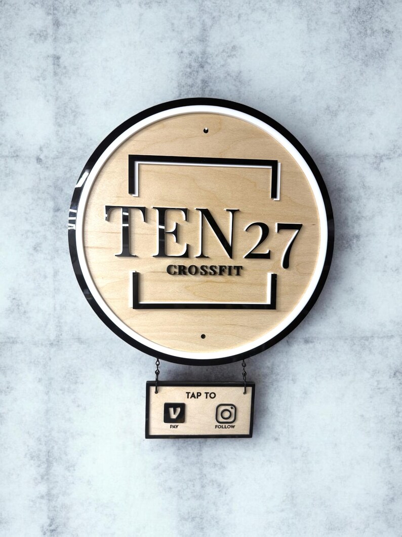 Laser Cut Logo Sign | 3D Business Sign, Business Signboard, Custom ...