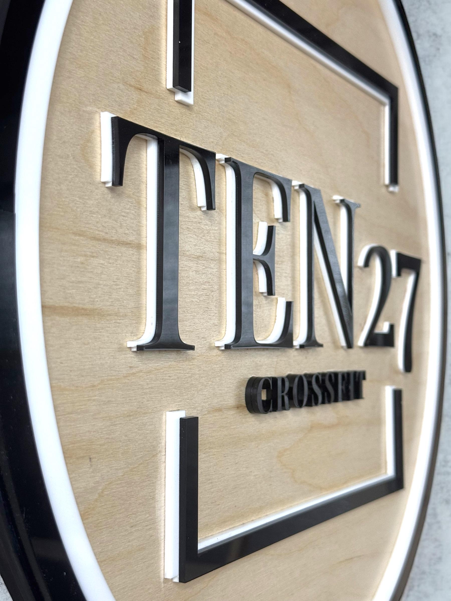 Laser Cut Logo Sign | 3D Business Sign, Business Signboard, Custom ...