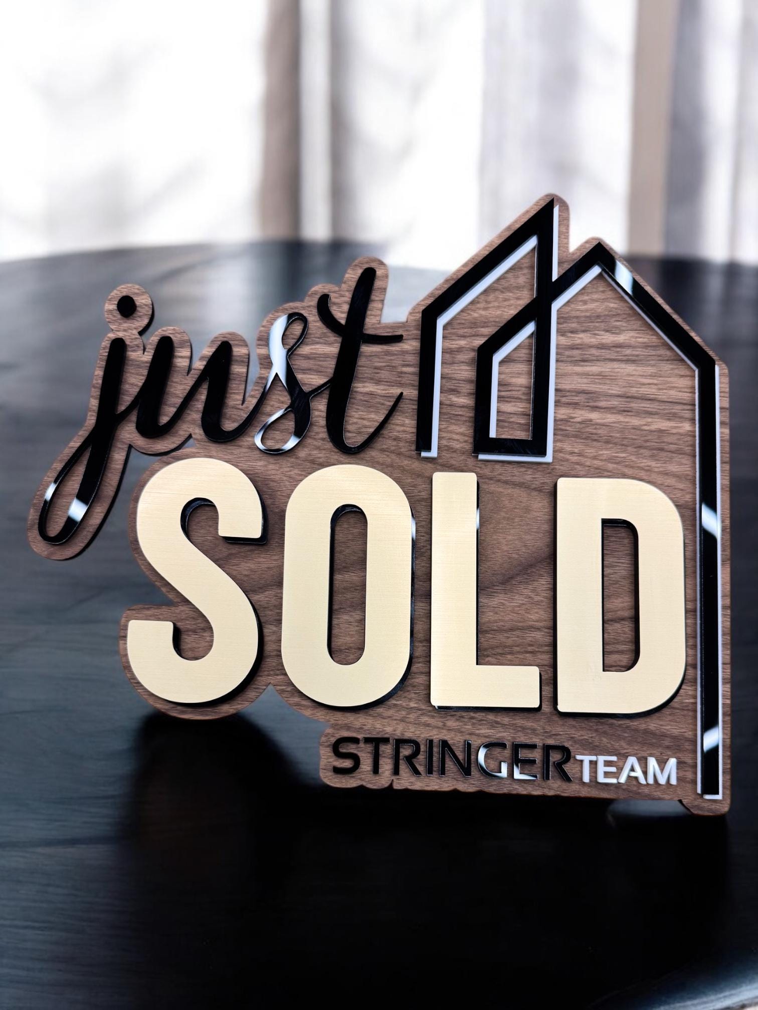 Personalized Just Sold Sign | Custom Realtor Sign for Real Estate ...