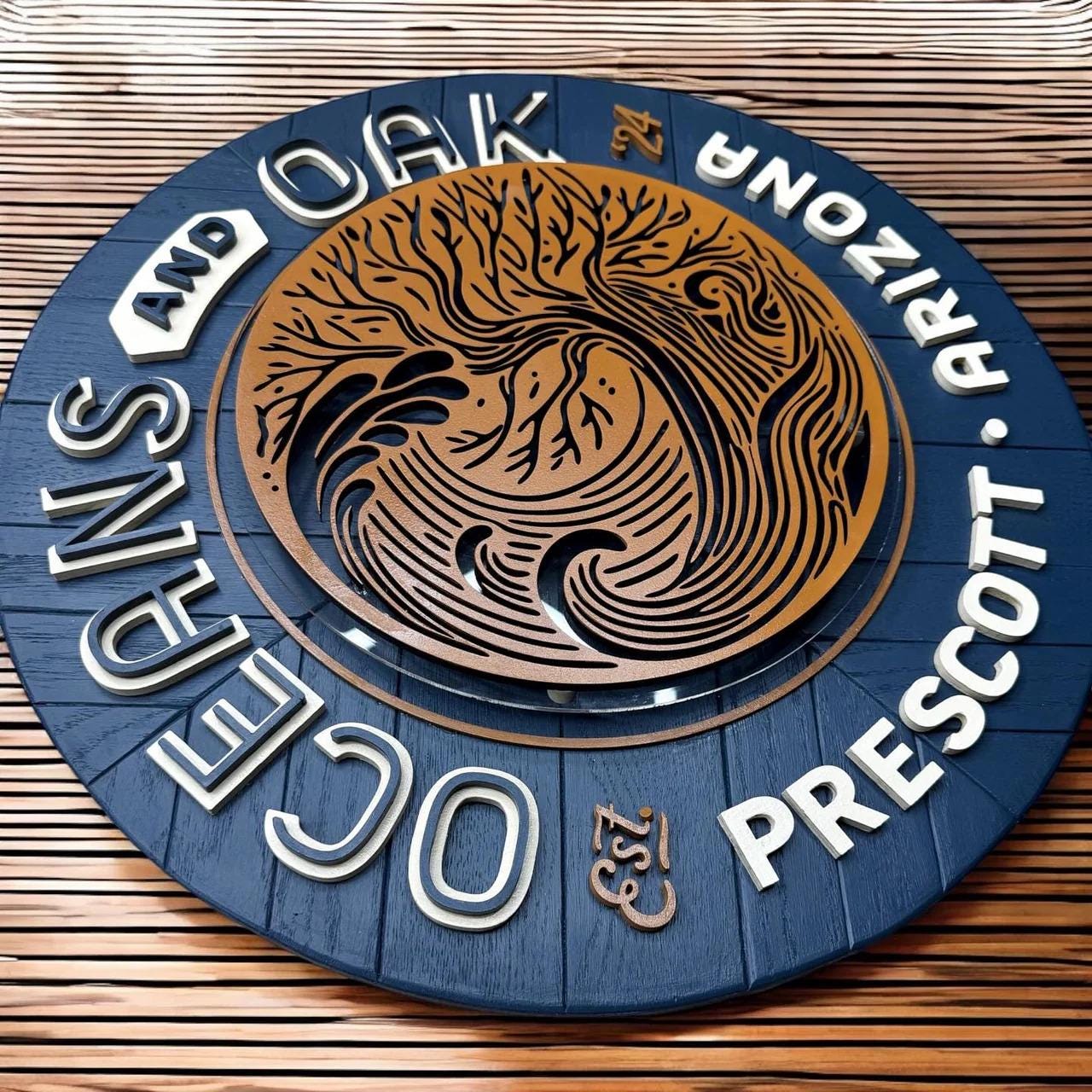 Laser Cut Logo Sign | 3D Business Sign, Business Signboard, Custom ...