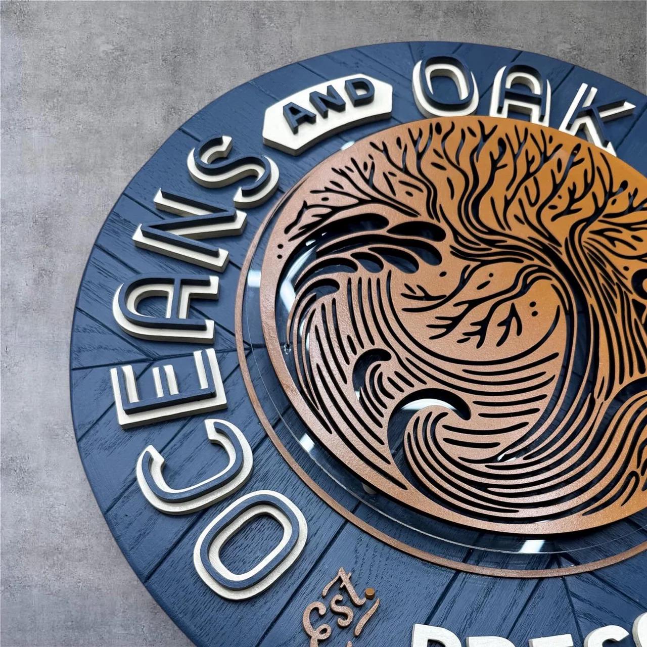 Laser Cut Logo Sign | 3D Business Sign, Business Signboard, Custom ...