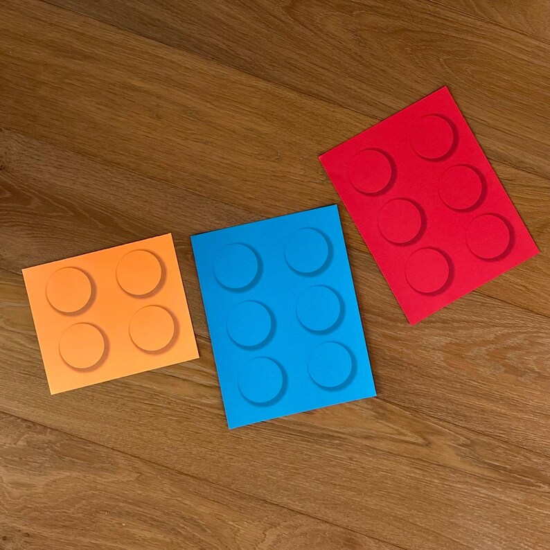 LEGO Brick Printable for Party Banner or Table Decor - 8.5x11 - Etsy