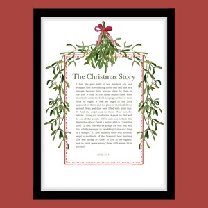 The Birth of Jesus Christmas Story. Christmas Decorations. Christian ...