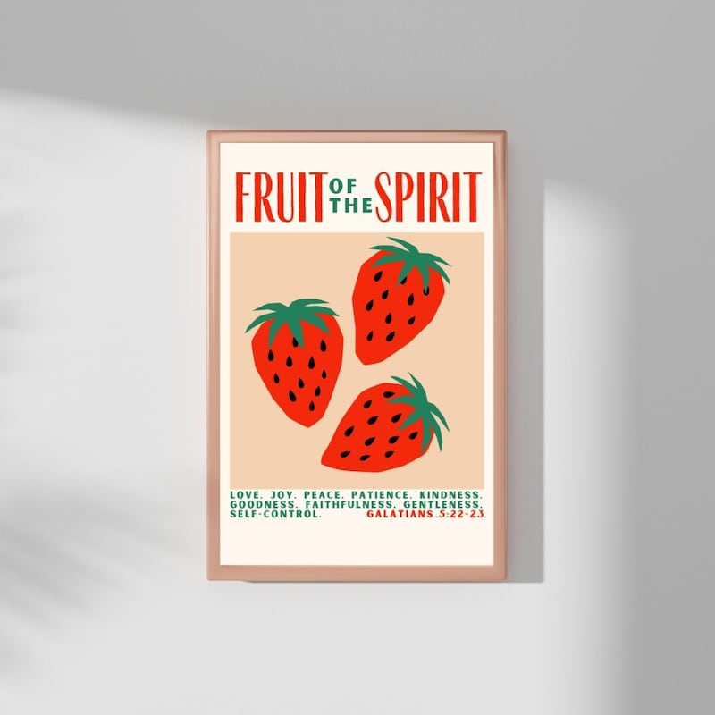 Fruit Poster - Etsy