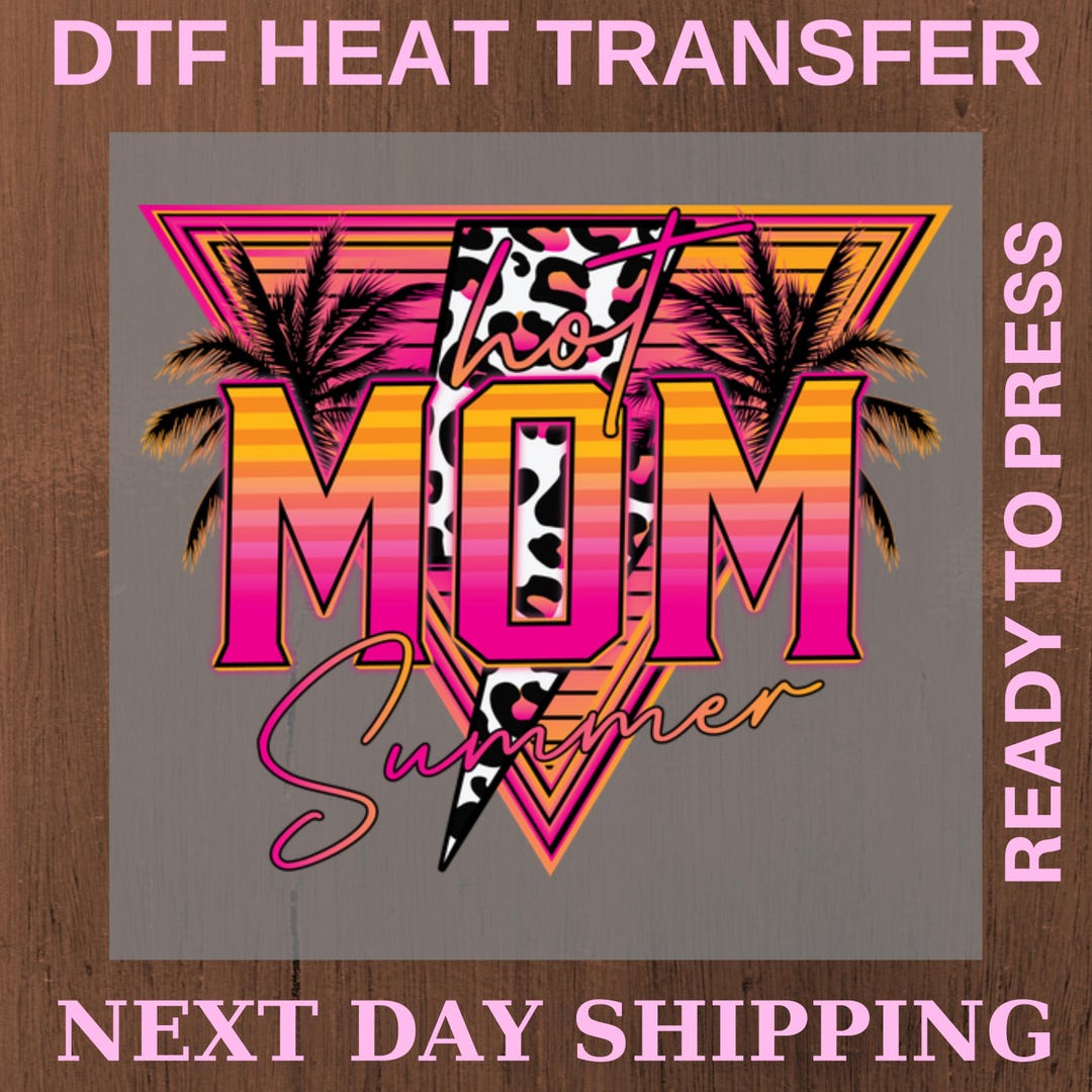 MOM Dtf Ready to Press,mama Dtf Transfer,mother Day Gift Design,mother ...