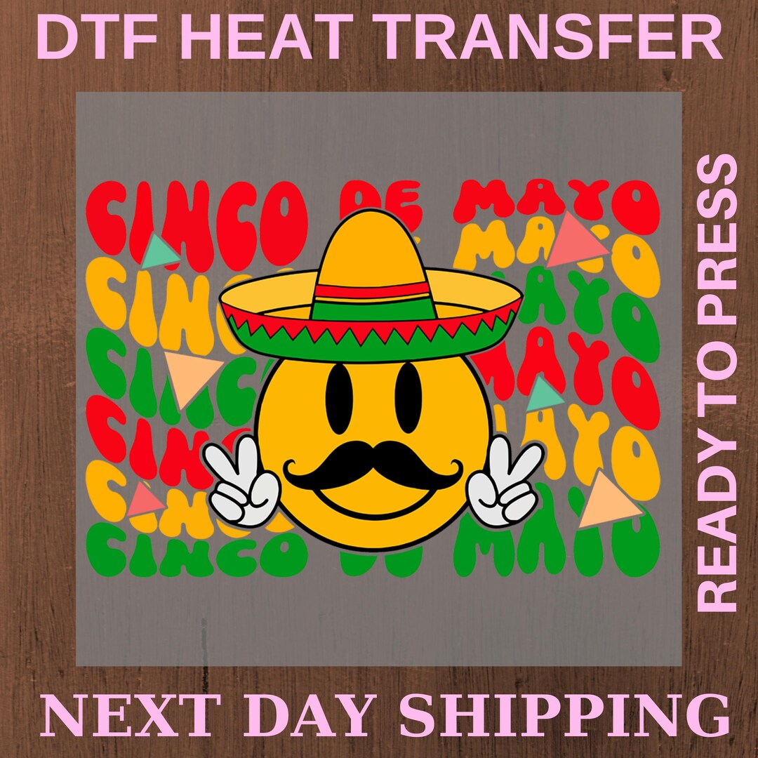 Amigos DTF Ready to Press,cinco De Mayo Dtf,lets Fiesta Dtf, Mexican ...