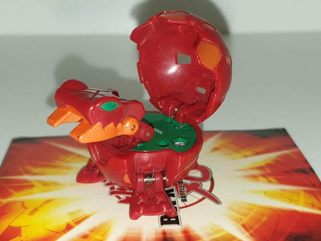 Bakugan Juggernoid 540g Red Pyrus BATTLE BRAWLERS Rare - FAST Shipping ...