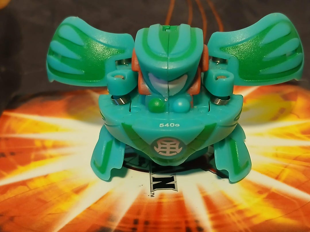 Bakugan Monarus 540g Green Ventus Battle Brawlers Rare - FREE SHIPPING - Etsy