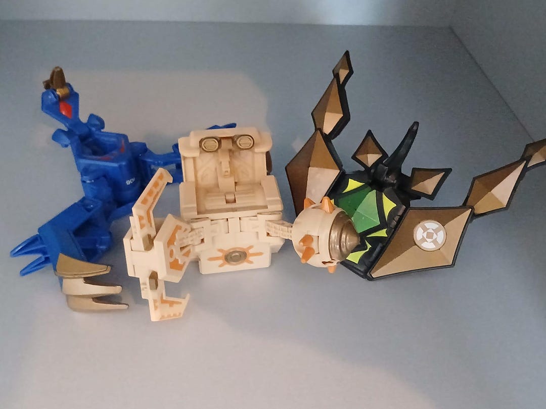 Bakugan Battle Brawlers XXL Deka BATTLE GEAR Razoid Rock Hammer Airkor ...
