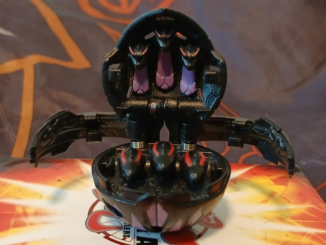 Bakugan Exedra 450g Black Darkus Rare Battle Brawlers - FREE SHIPPING ...