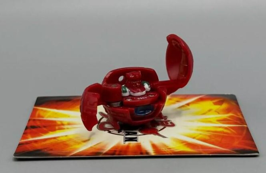 Bakugan B1 Gorem 380g Red Pyrus BATTLE BRAWLERS Rare - FREE Shipping - Etsy