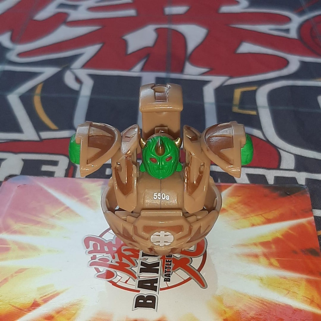 Bakugan Warius 550g Tan Subterra BATTLE BRAWLERS Rare - Fast SHIPPING ...