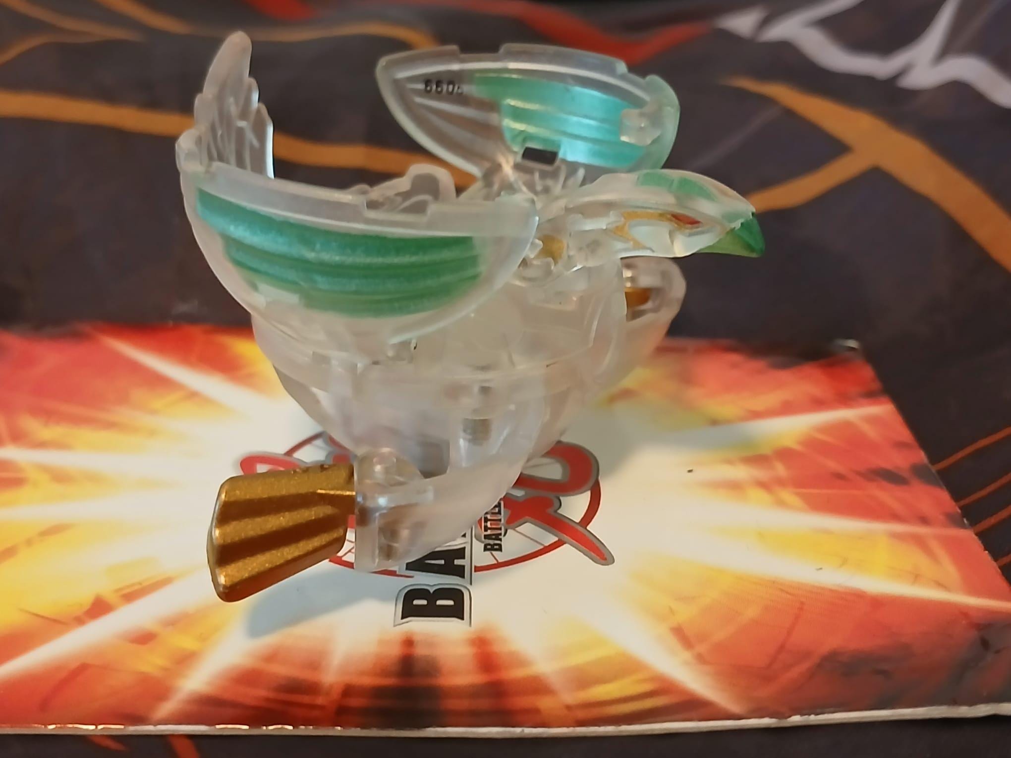 Bakugan Battle Brawlers New Vestroia Crystal Clear COSMIC INGRAM 660G ...