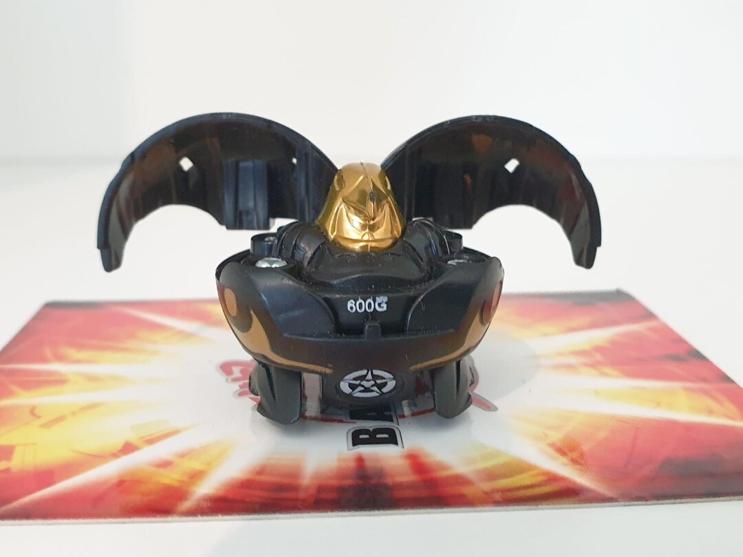 Bakugan Bronze Bakugold Ravenoid 600g Gray Haos BATTLE BRAWLERS Rare ...