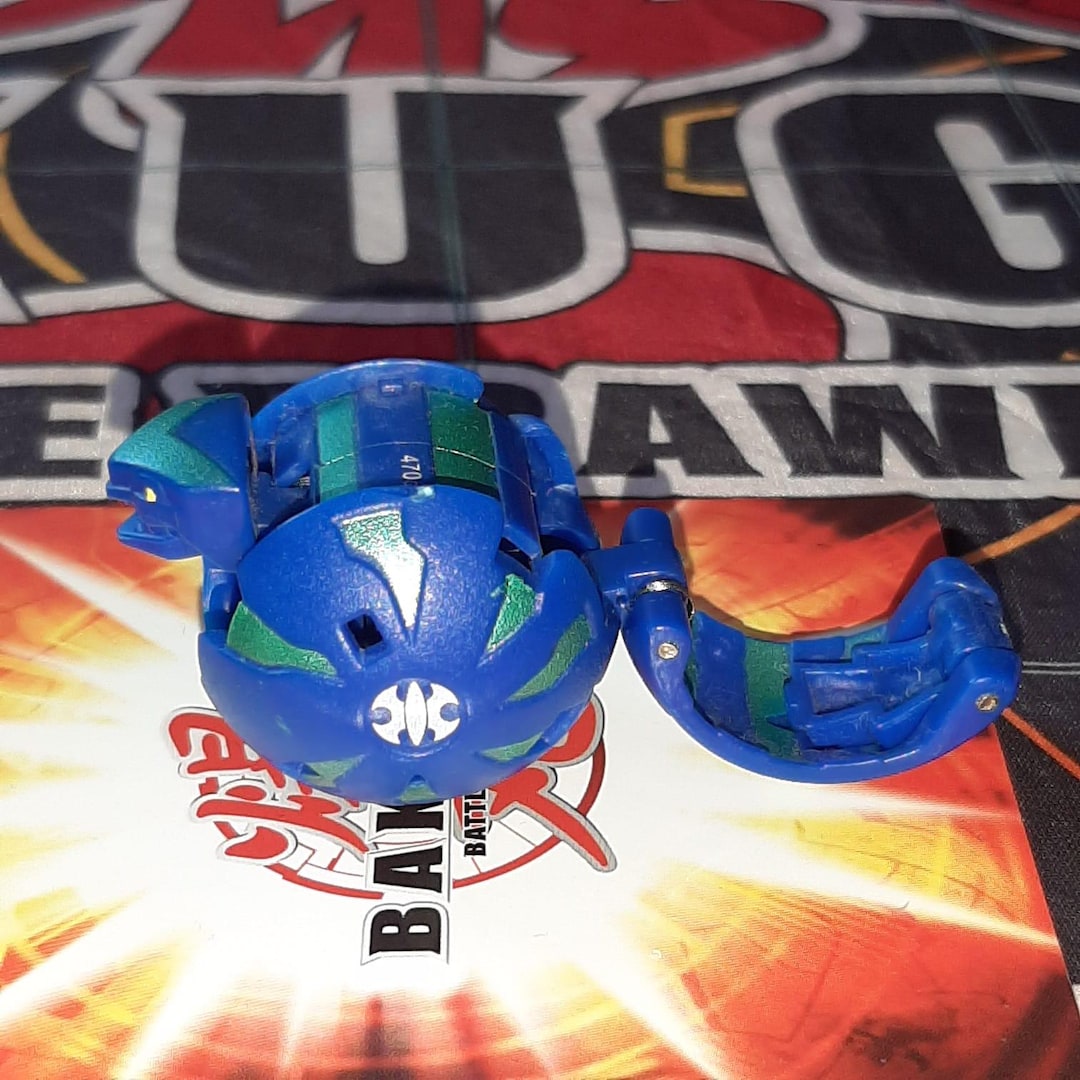 Bakugan Rattleoid 500g Blue Aquos BATTLE BRAWLERS Rare - Free Shipping ...